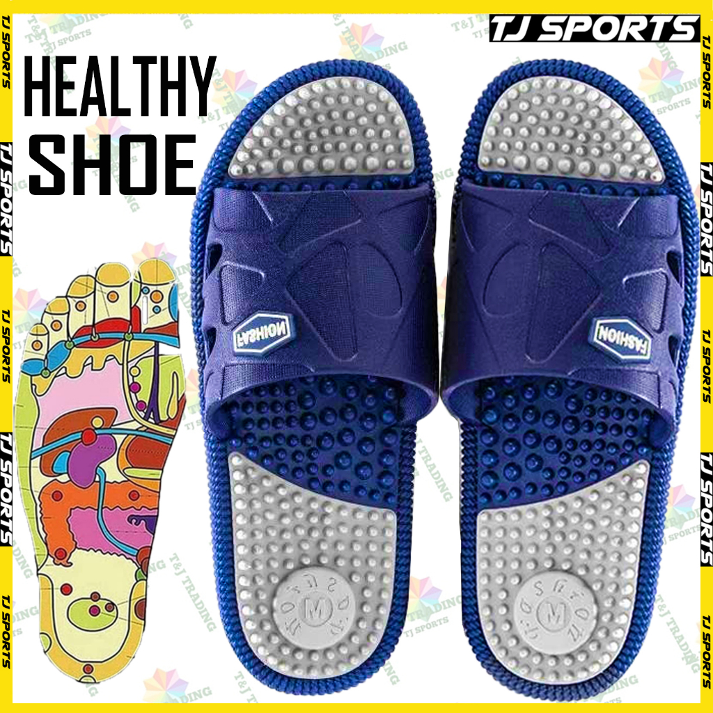 Acupressure Foot Massage Health Slippers Reflexology Healthy Sandal ...