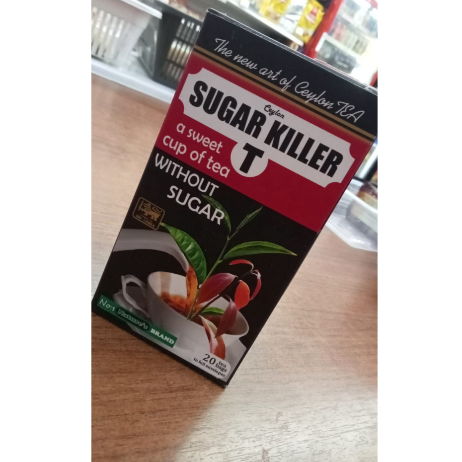 CEYLON SUGAR KILLER TEA 30G (20 TEA BAGS IN FOIL ENVELOPS) | Shopee ...