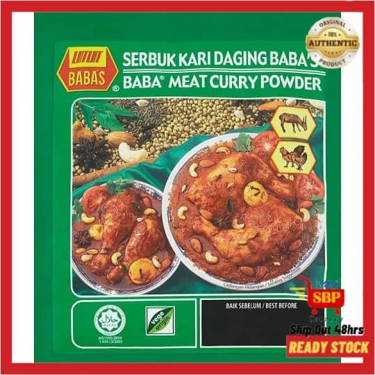 Serbuk Kari daging baba's 75 g | Shopee Malaysia