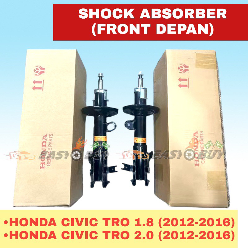 100% ORIGINAL JAPAN HONDA (FRONT DEPAN) SHOCK ABSORBER - HONDA CIVIC FB ...