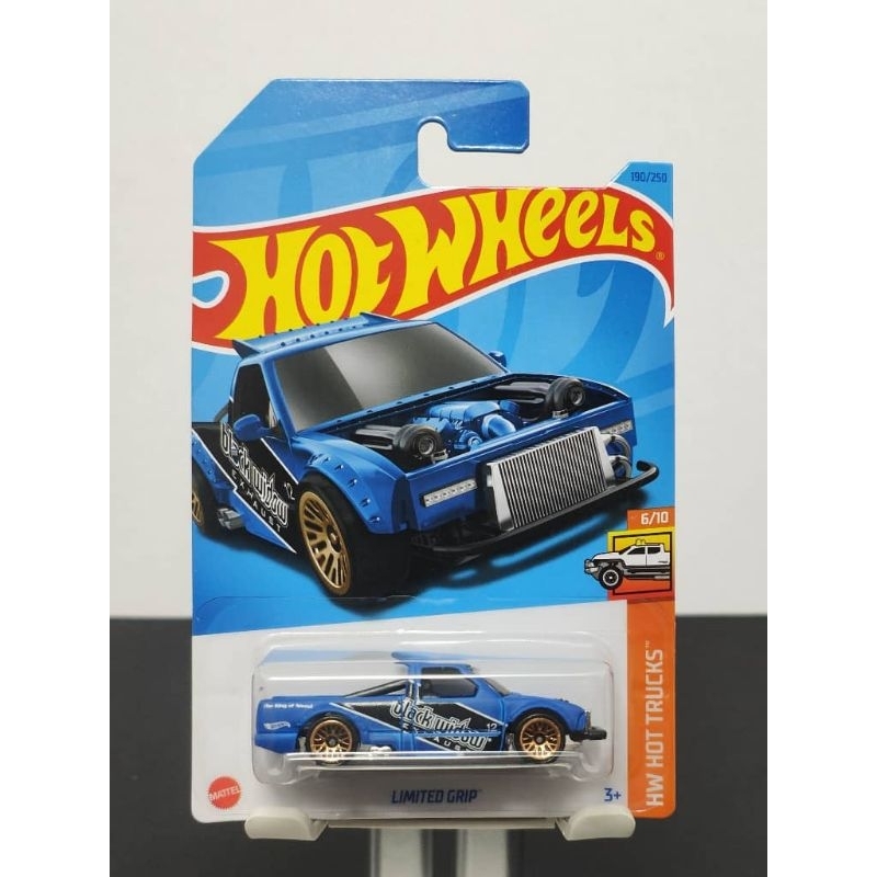 Hot Wheels Limited Grip - Blue (190/250 - 2023 - HW HOT TRUCKS 6/10) | Shopee Malaysia