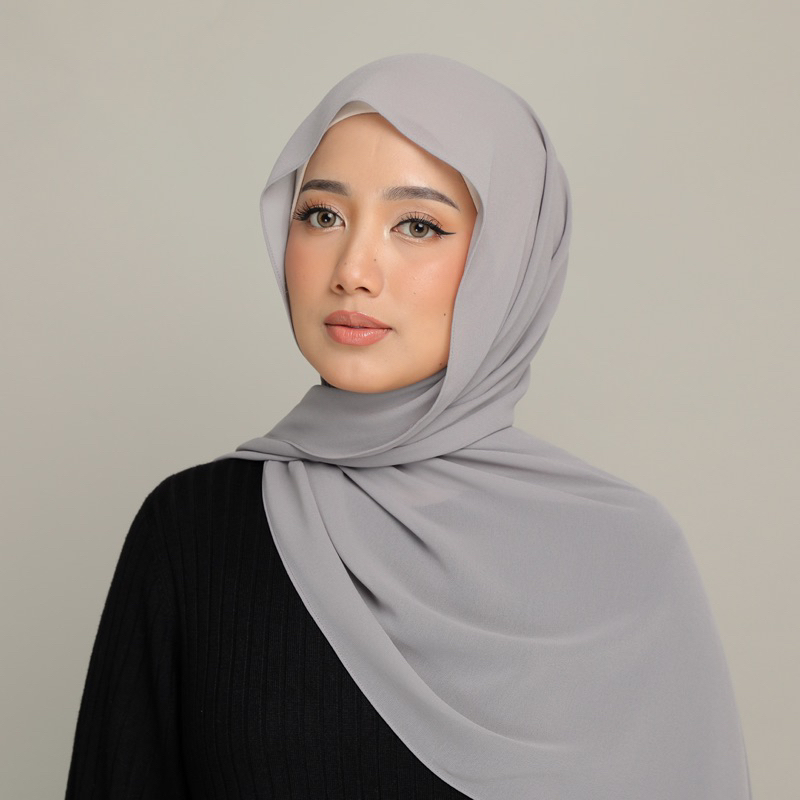 Rosevelt Naela Georgette Chiffon Shawl (2 Meter) | Shopee Malaysia