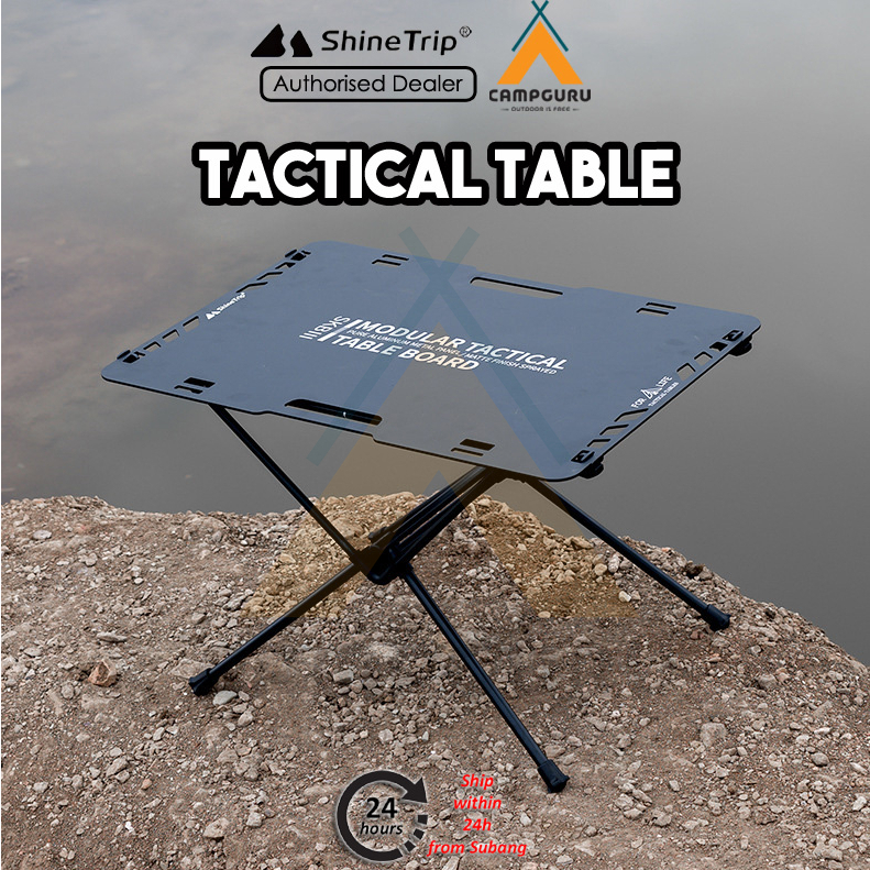 ShineTrip Tactical Table Pure Aluminum Alloy Light Weight Camping ...