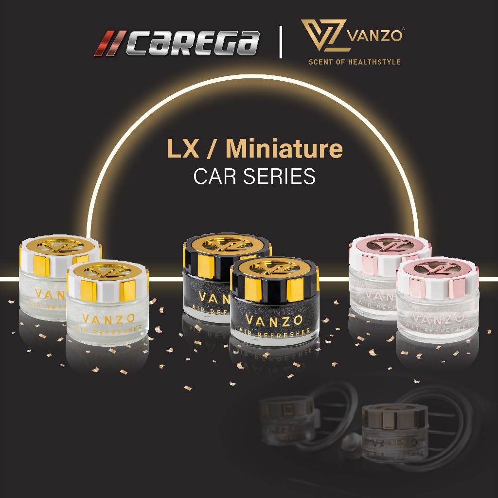 Original VANZO Car Perfum Full Range Car Air Freshener Penyaman Udara ...