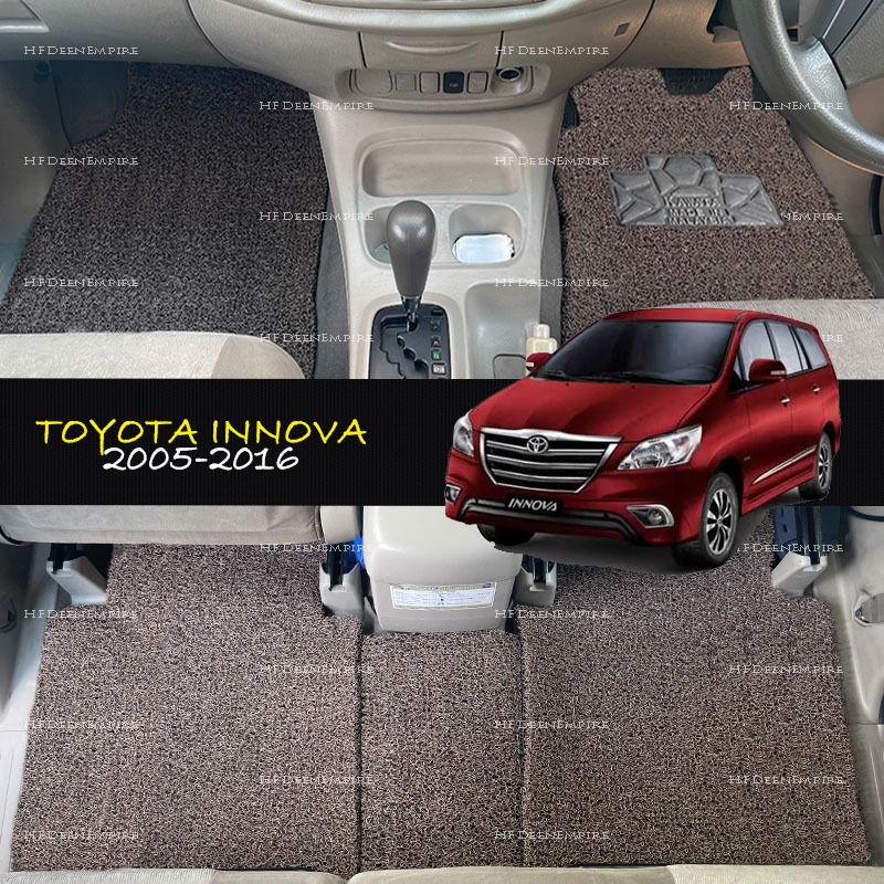 Carpet Toyota Innova 2005-2016 (1ROW & 2ROW /18mm) | Shopee Malaysia