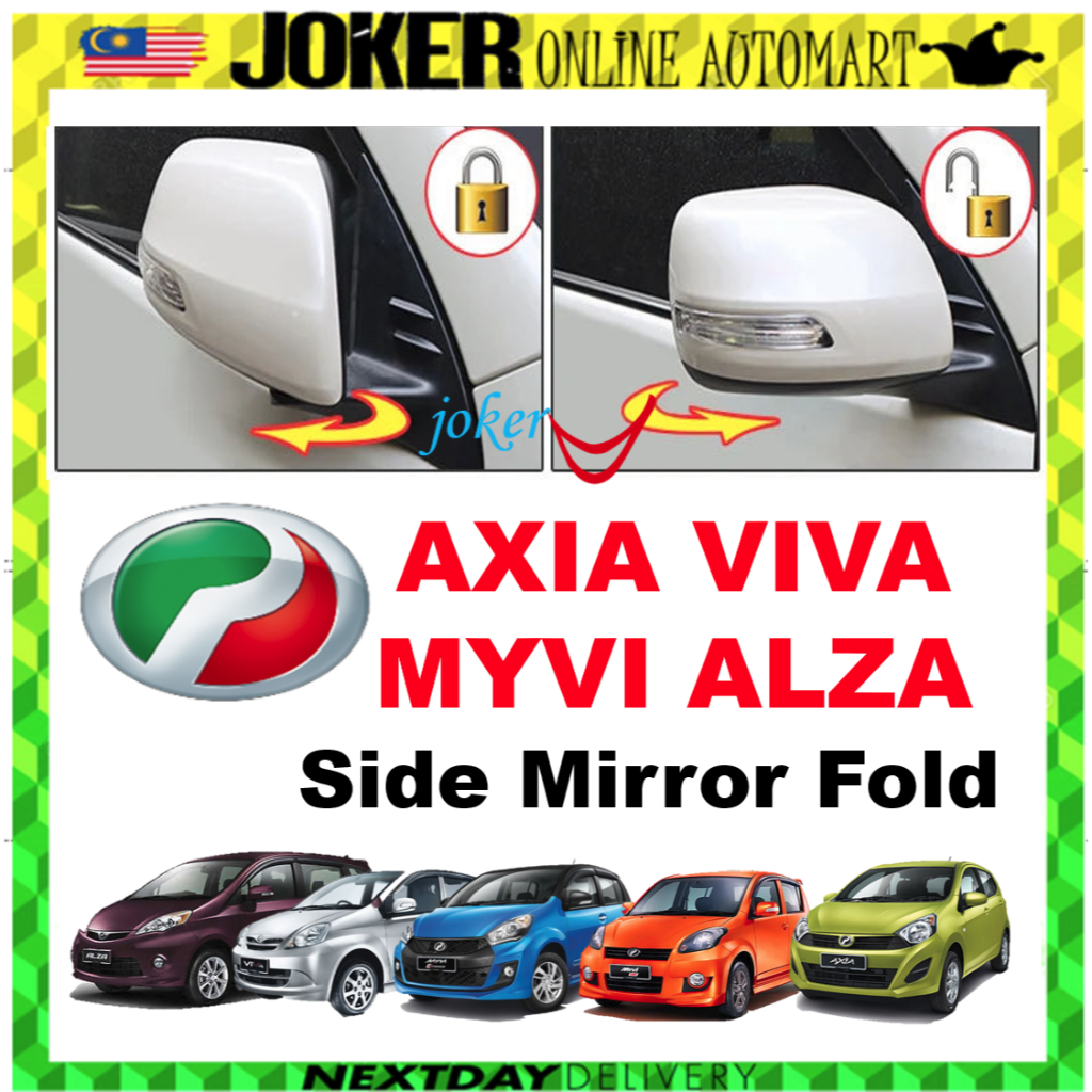 Perodua Myvi 2006-2013 Alza 2009-2013 Axia 2014-2016 Viva Auto Flip ...