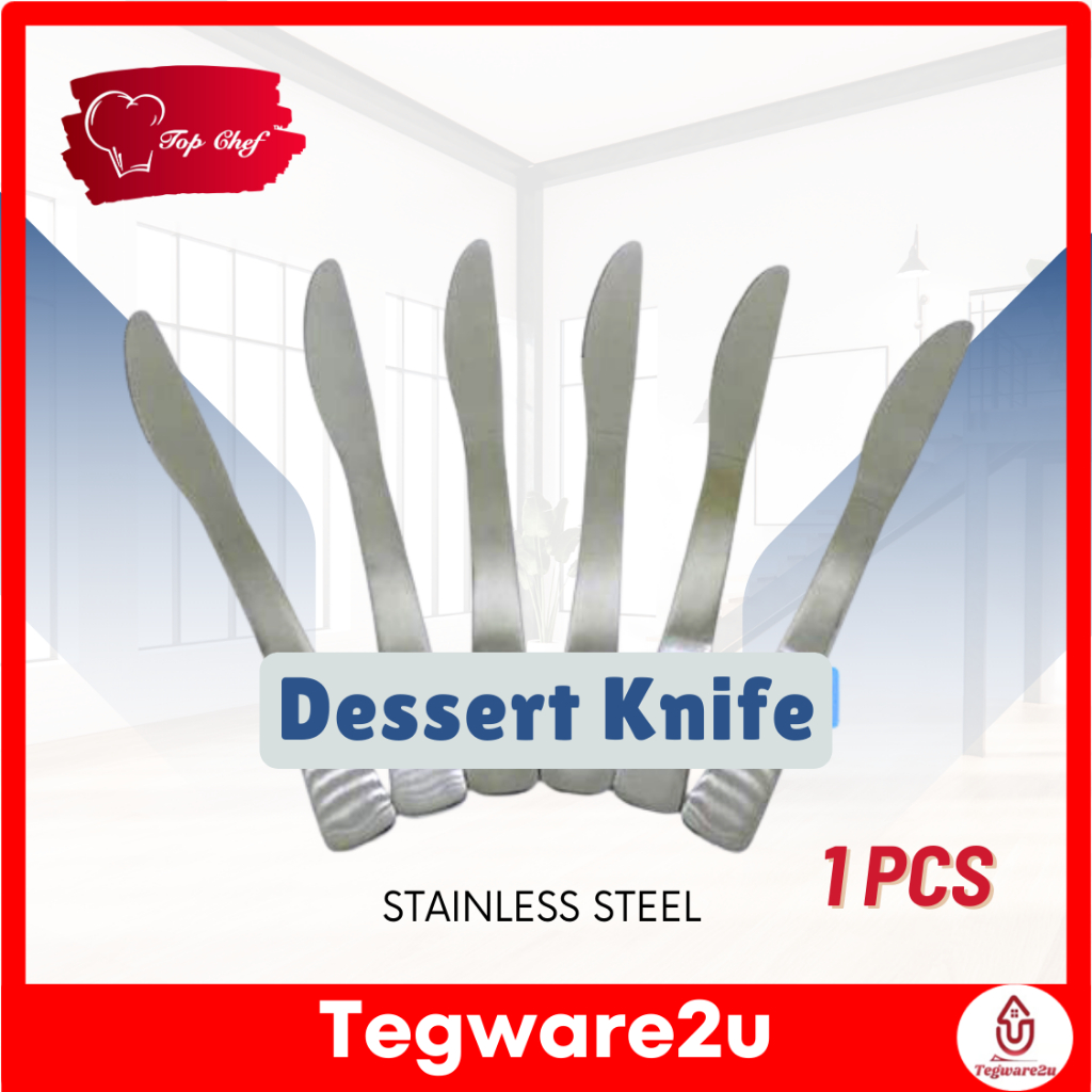 1 Pcs 19cm Stainless Steel Desert Knife Pisau Steak | Shopee Malaysia