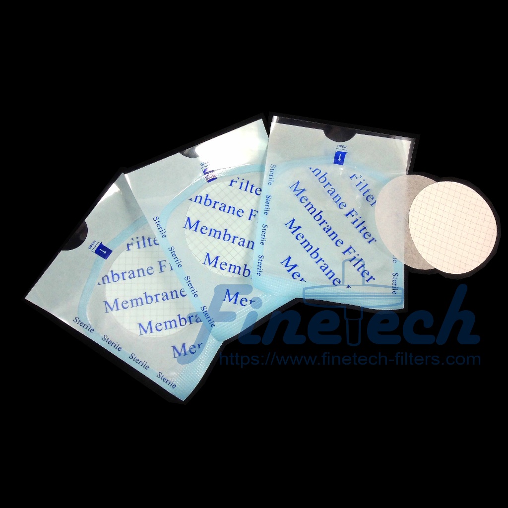 FINETECH® Premium Sterile MCE Membrane, White Membrane with Black Grid ...