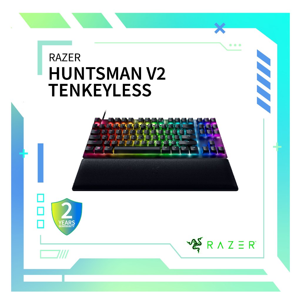 Razer Huntsman V2 TKL - Tenkeyless Optical Gaming Keyboard | Shopee ...