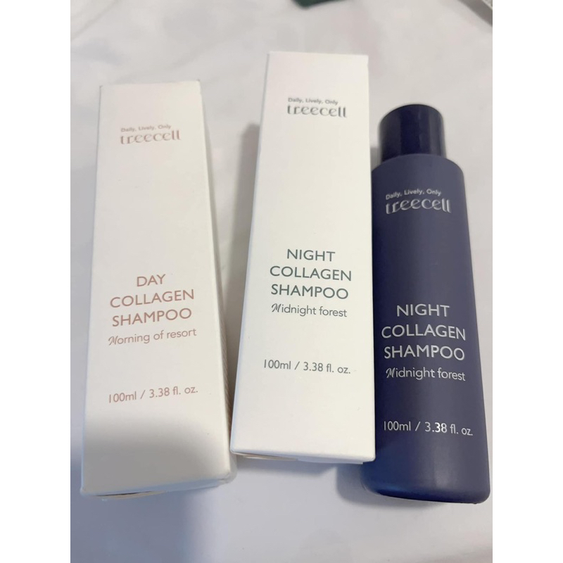 Treecell Collagen Day and night shampoo 100ml short expired date:2025 June 20th Treecell ...