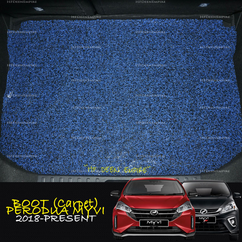 BOOT TRAY PERODUA MYVI 2018 (CARPET ) | Shopee Malaysia