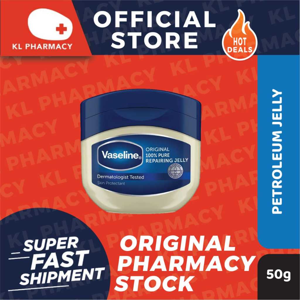Vaseline Petroleum Jelly 50g /100g | Shopee Malaysia