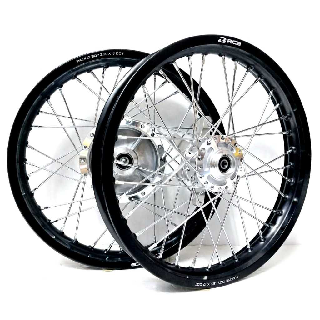 RS150 / RSX Set Racing Boy 185/250X17, SYS Hub Gantang RCB Lidi/Spoke ...