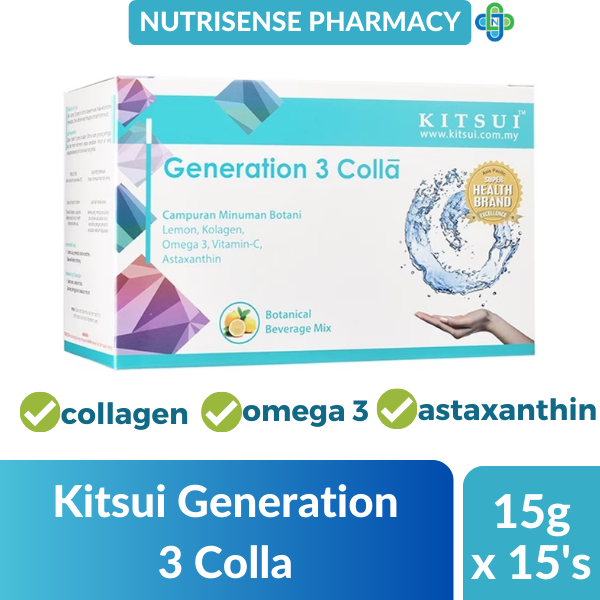 KITSUI Generation 3 Colla ( Collagen ) 15g x 15's | Shopee Malaysia