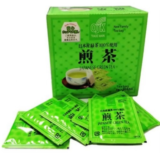 OSK Japanese Green Tea Leaves Tea Bag 50's/box | Made in Japan | Shopee Malaysia