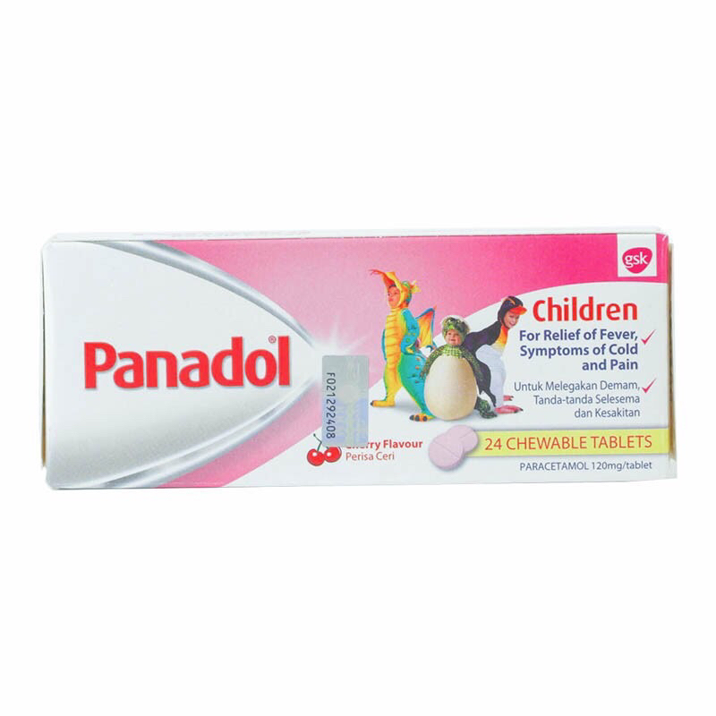 Panadol Children Chewable Tablets (2 x 12’s) | Shopee Malaysia