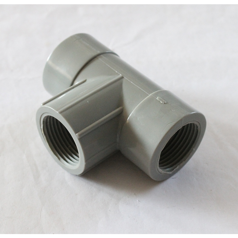 PVC ACETAL Equal Tee Threaded Pipe Fitting 3/4 inch (20 mm) | Shopee ...