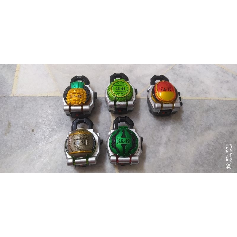 DX lockseed mango, melon, suika, kiwi, pineapple kamen rider | Shopee ...