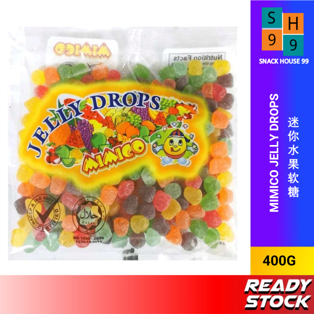 【350g】Mimico Jelly Drops Mix Fruits Flavor【SnackHouse99】 | Shopee Malaysia