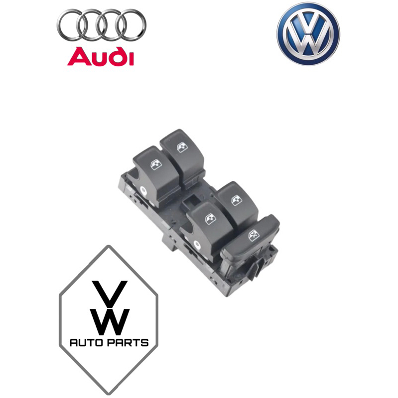 VOLKSWAGEN PASSAT B8 FRONT RIGHT POWER WINDOW MAIN SWITCH FOR VW GOLF ...