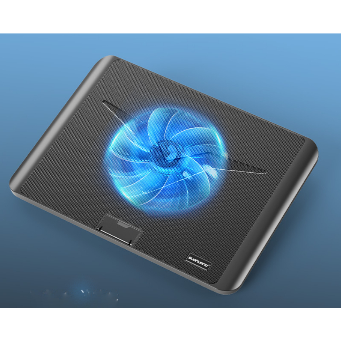 New Laptop Notebook Cooler USB External Cooling Pad Slim Stand LED High ...