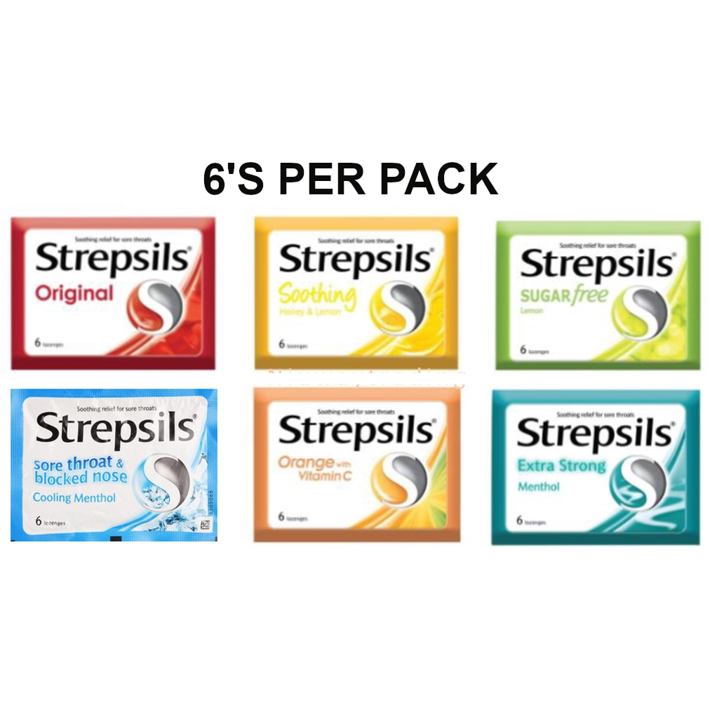 (6'S) STREPSILS LOZENGES ASSORTED FLAVOURS X 1 PACK | Shopee Malaysia