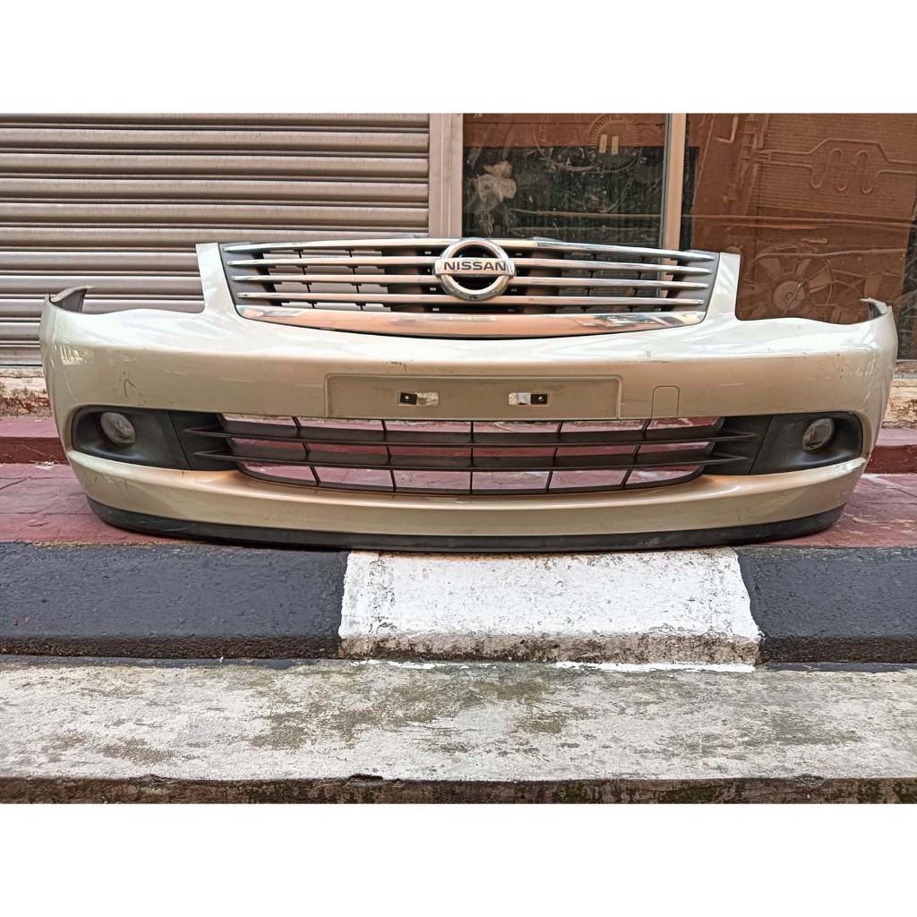 Japan Original Nissan Sylphy G11 Front Bumper With Grill Grille Sarong ...