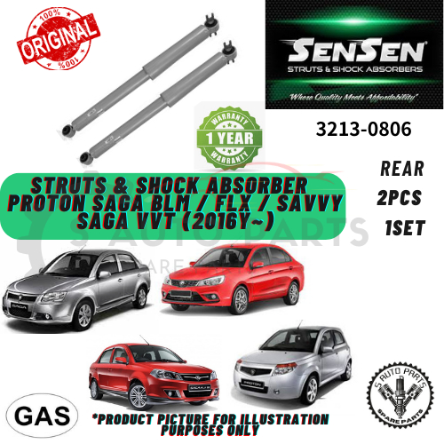 PROTON SAGA BLM / FLX / SAVVY SAGA VVT (2016Y~) (REAR 2PCS) 100% ...