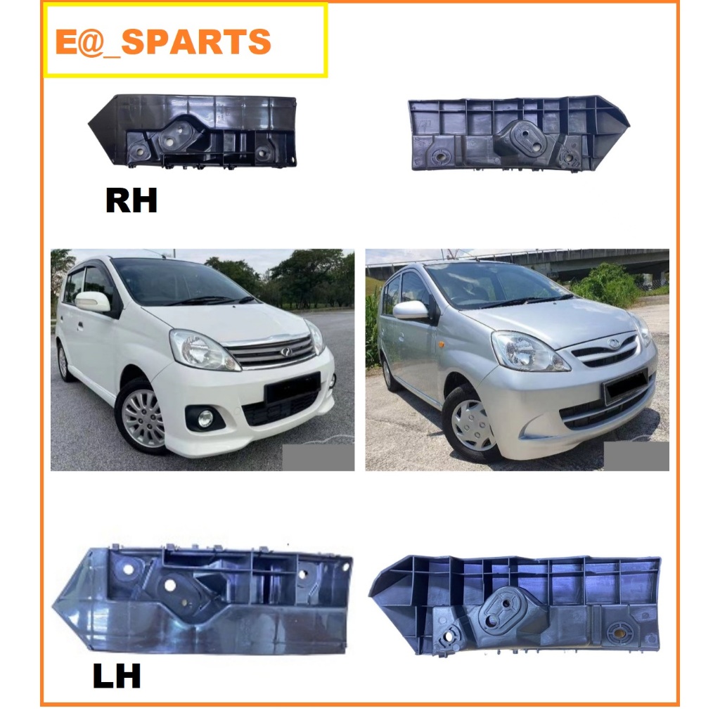 PERODUA VIVA FRONT BUMPER BRACKET 52115-BZ030 RH / 52116-BZ030 LH ...