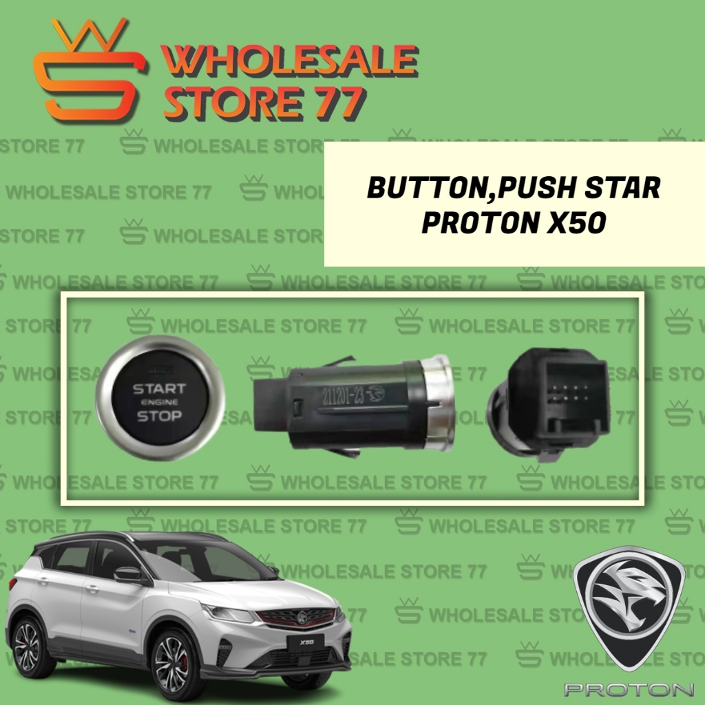 WARRANTY💥 PROTON X70 PROTON X50 PUSH START BUTTON KEYLESS ENGINE PUSH ...