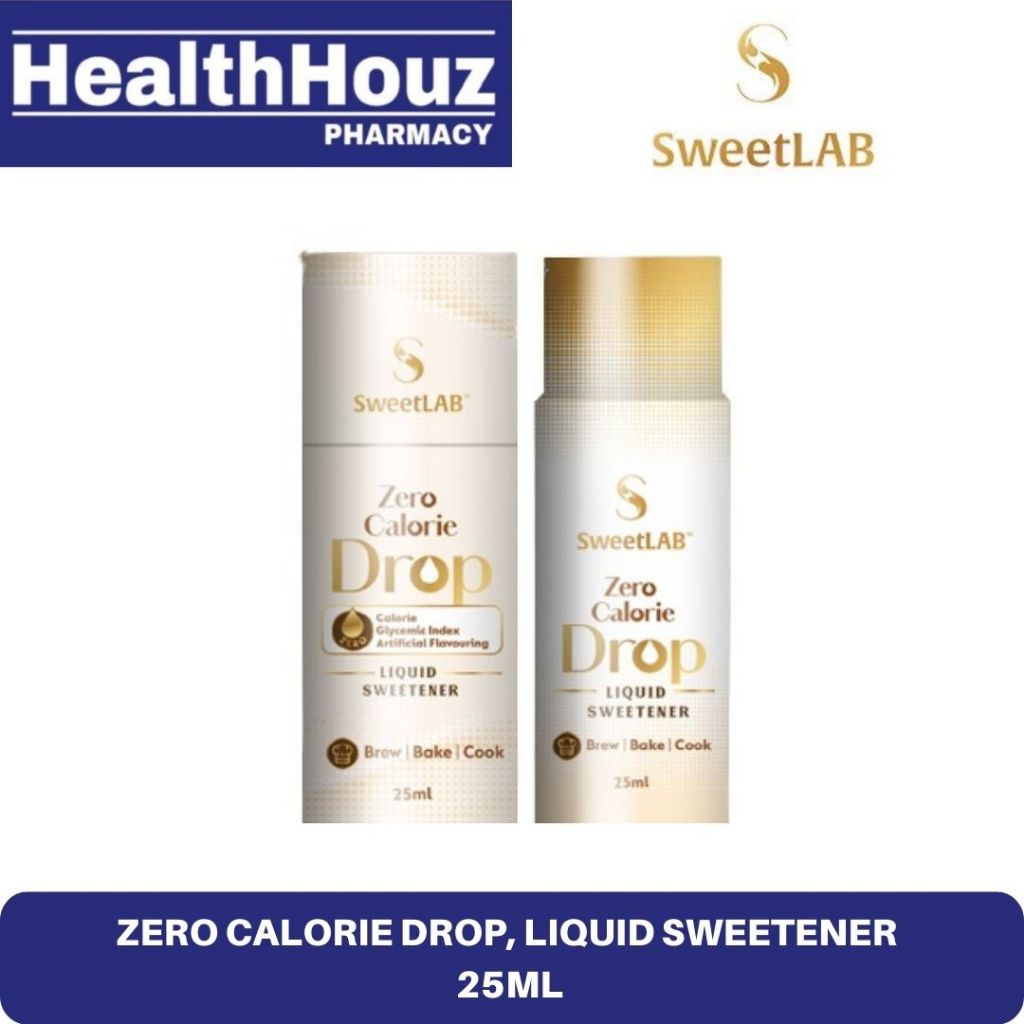 SWEETLAB, Zero Calorie Drop, Liquid Sweetener, 25ml | Shopee Malaysia