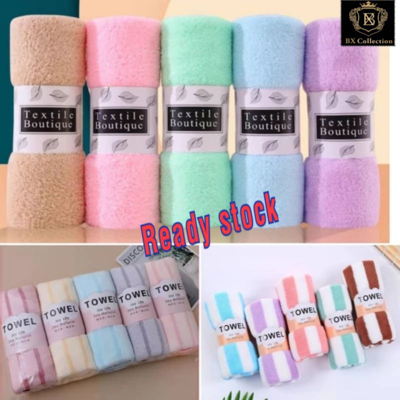 🇲🇾 Ready Stock Face towel Microfiber Doorgift Wedding gifts present ...