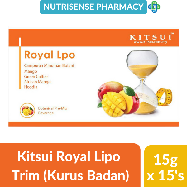 Kitsui Royal Lpo Mango 15gx15 sachets [Kurang Berat Badan] | Shopee ...