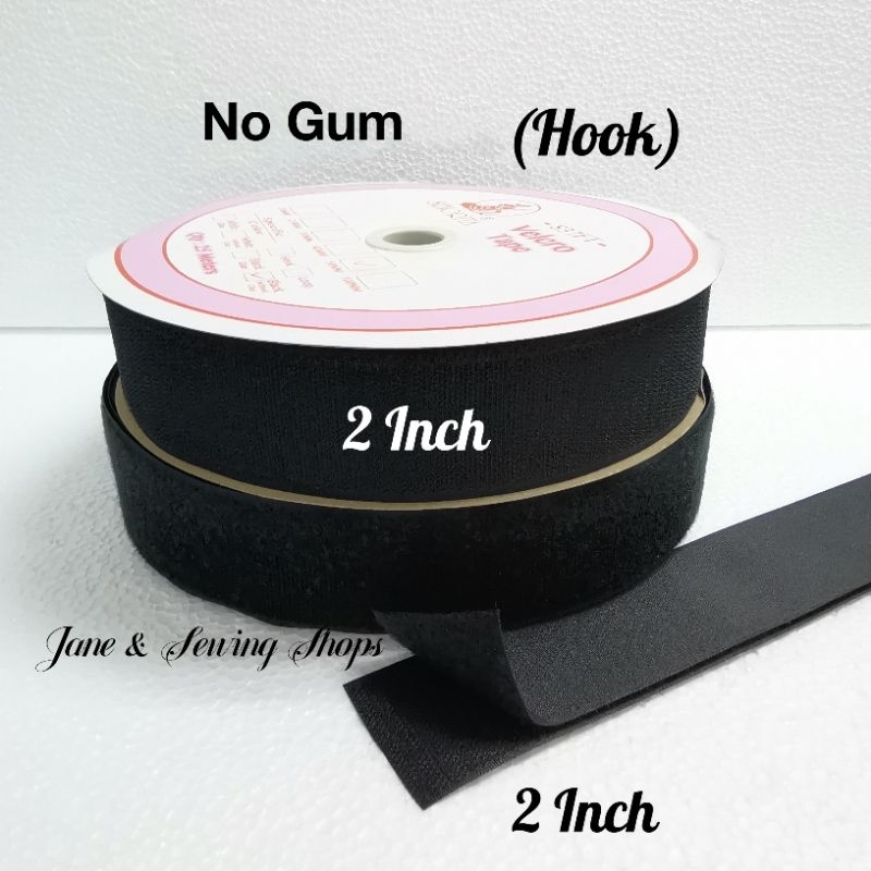 [ Roll ] Hook & Loop / Magic Tape / Velcro Tape / Tape Fasterner (with Gum) & (without Gum) - 1 ...