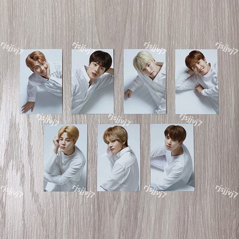 VT X BTS OFFICIAL PHOTOCARDS (7PCS) | Shopee Malaysia