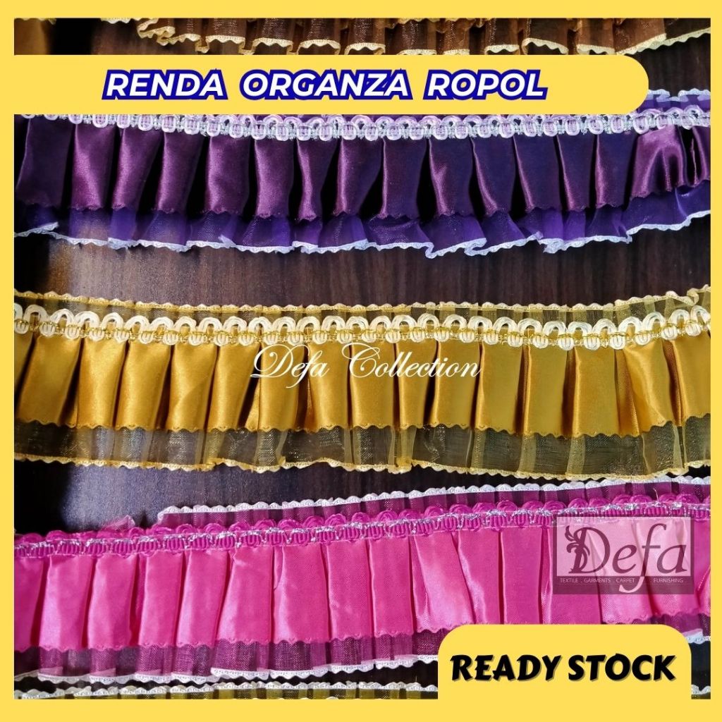 Renda Organza Ropol - DF 0244 | Shopee Malaysia