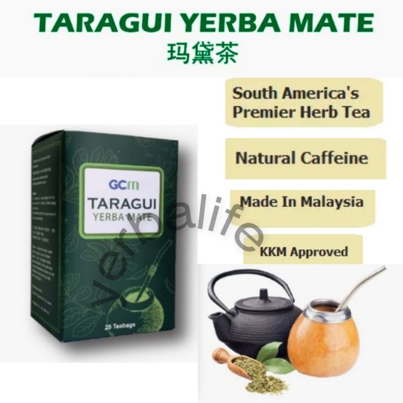 Original GCM Yerba Mate Argentina's Taragui Green Tea ( 美颜保健 清洗血管 ）玛黛茶 ...