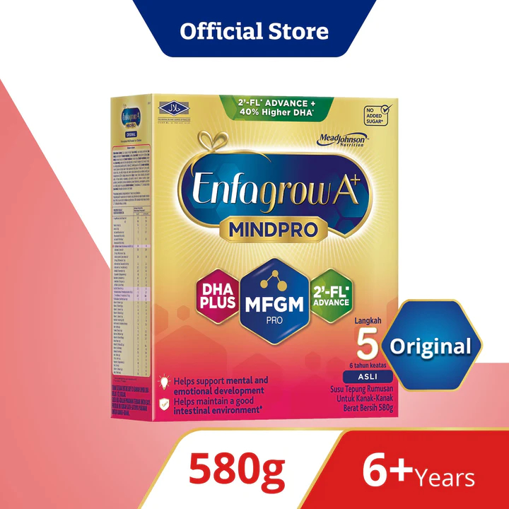 【奶粉】Enfagrow A+ MindPro 2FL Step 5 Original - (500g/1.16kg/1.74kg ...