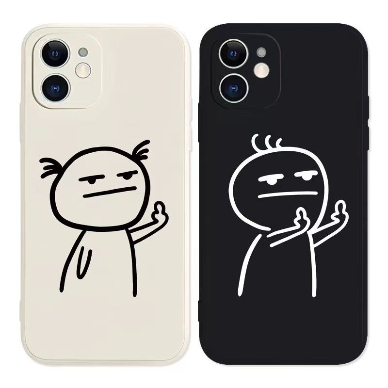 Couple Casing For iPhone 14 13 12 11 Pro Max 12 13 Mini XR XS Max 7 8 ...