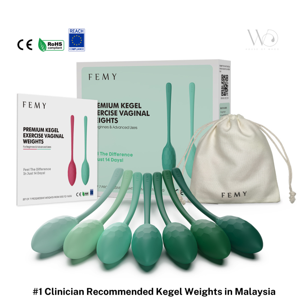 FEMY Premium Kegel Exercise Weights | Strengthen Pelvic Floor Muscles ...