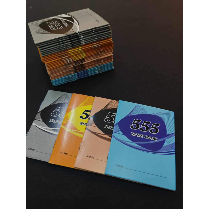 555 NOTE BOOK/BUKU 555 | Shopee Malaysia