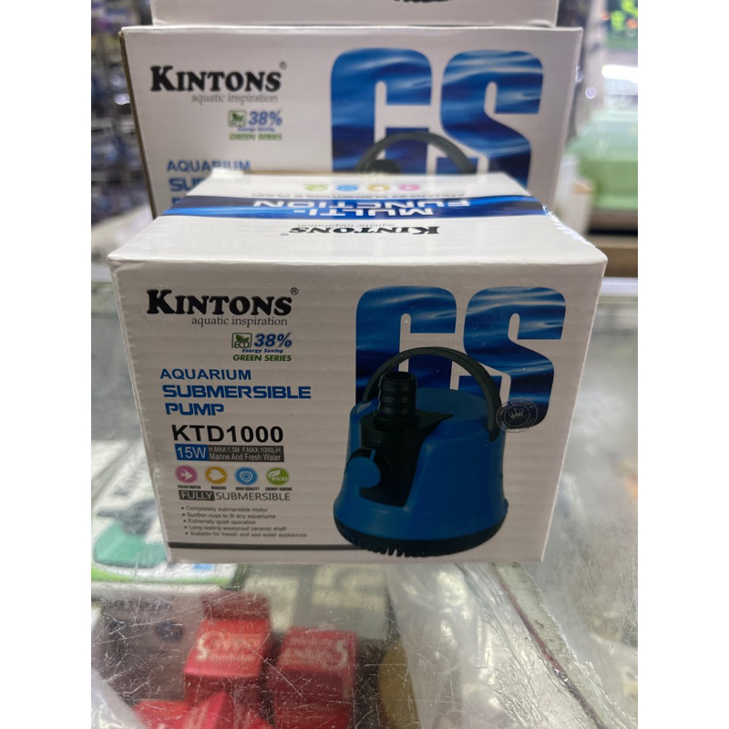 KINTONS KTD1000 Aquarium Submersible Water Pump SOBO WP-100D | Shopee ...