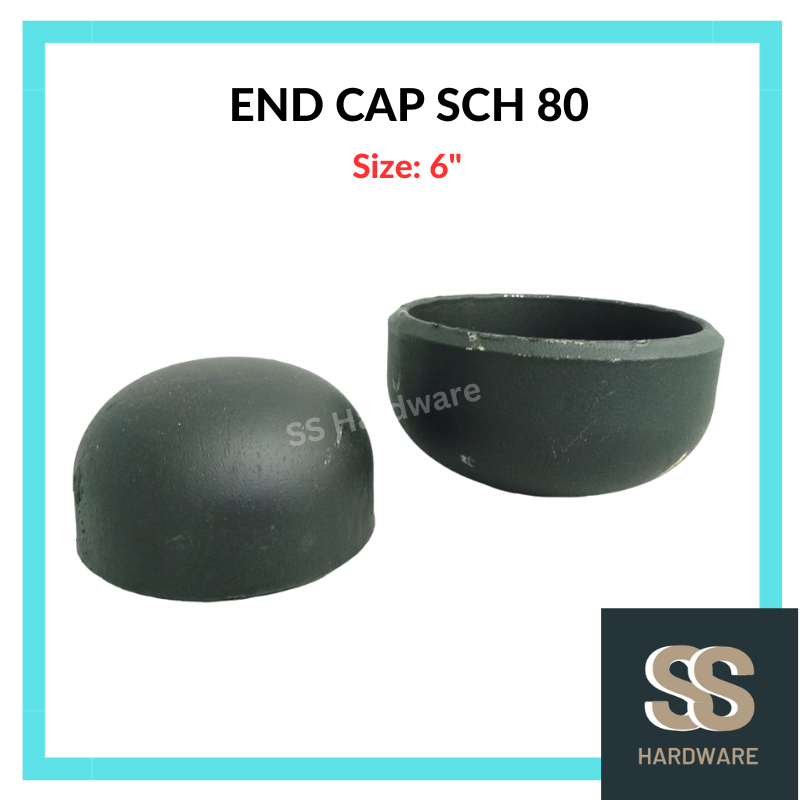 Carbon Steel End Cap Sch 80 A234 WPB Buttweld Fittings ASME B16.9 ...