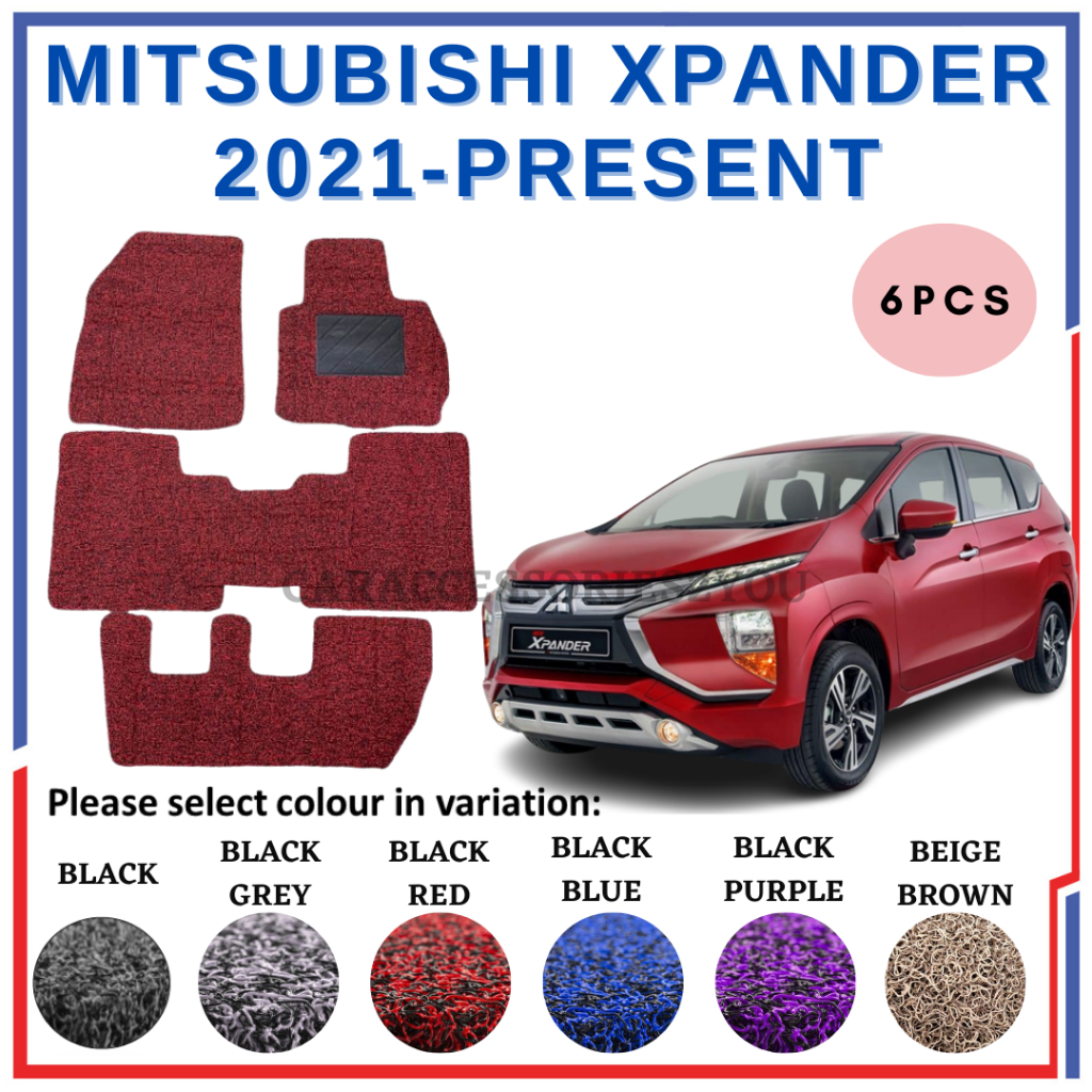 Mitsubishi Xpander 2021-Present OEM Precut PVC Carpet /Karpet /Coilmat ...