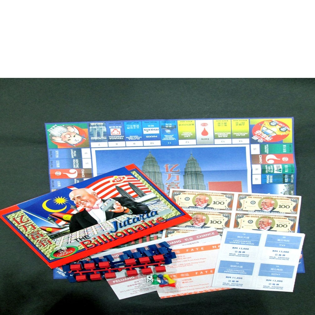 JUTARIA monopoly saidina Millionaire / Billionaire Classic Traditional ...