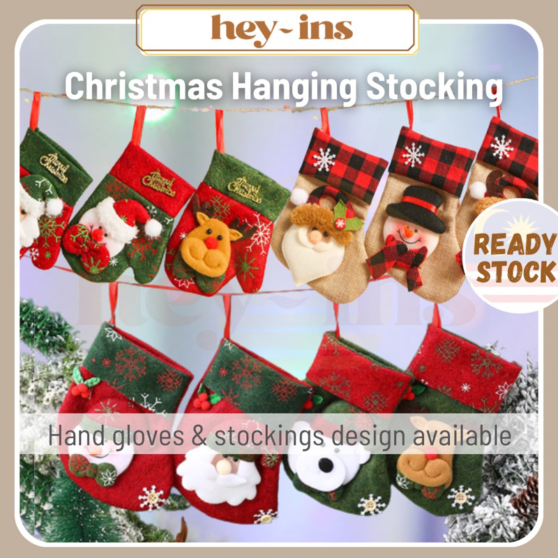 Christmas Tree Hanging Decoration Christmas Cute Stocking Decorative ...