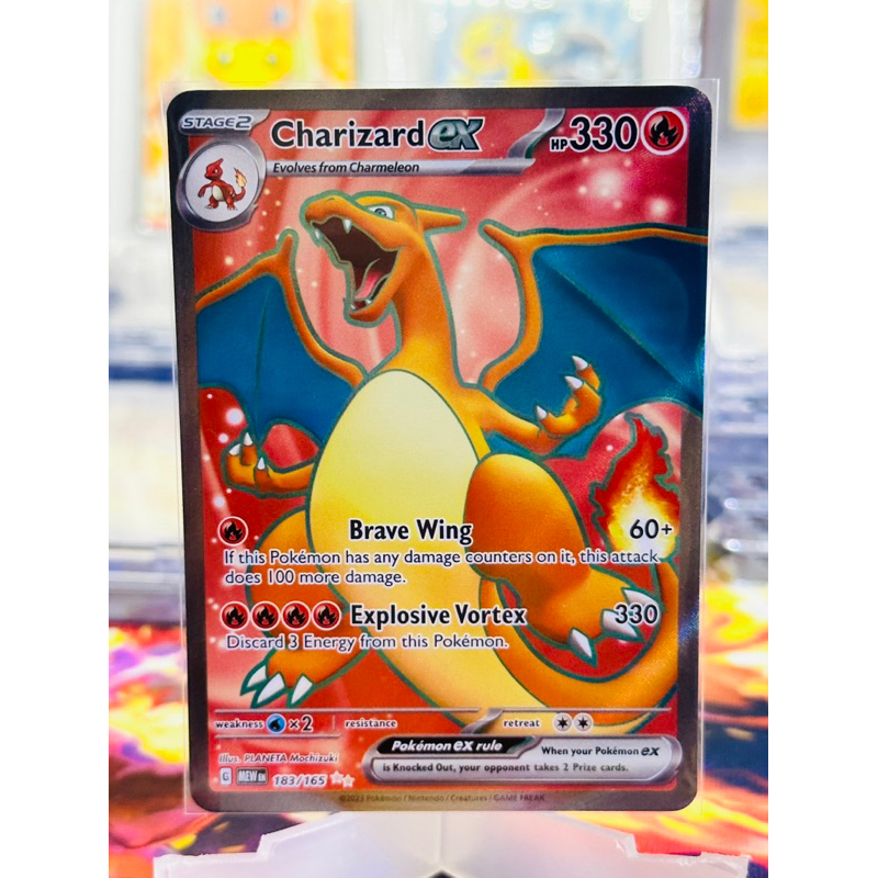 Charizard FullArt 183/165 - 151 English Version Pokemon | Shopee Malaysia