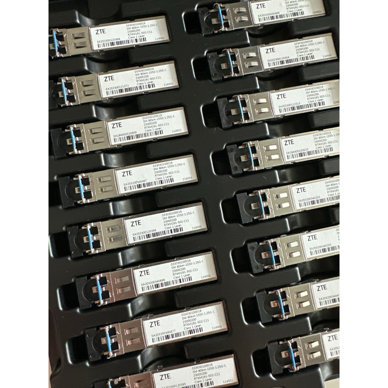 ZTE 1.25G 1550nm SM 80km C-temp SFP Optical Module RTXM191-502 | Shopee Malaysia