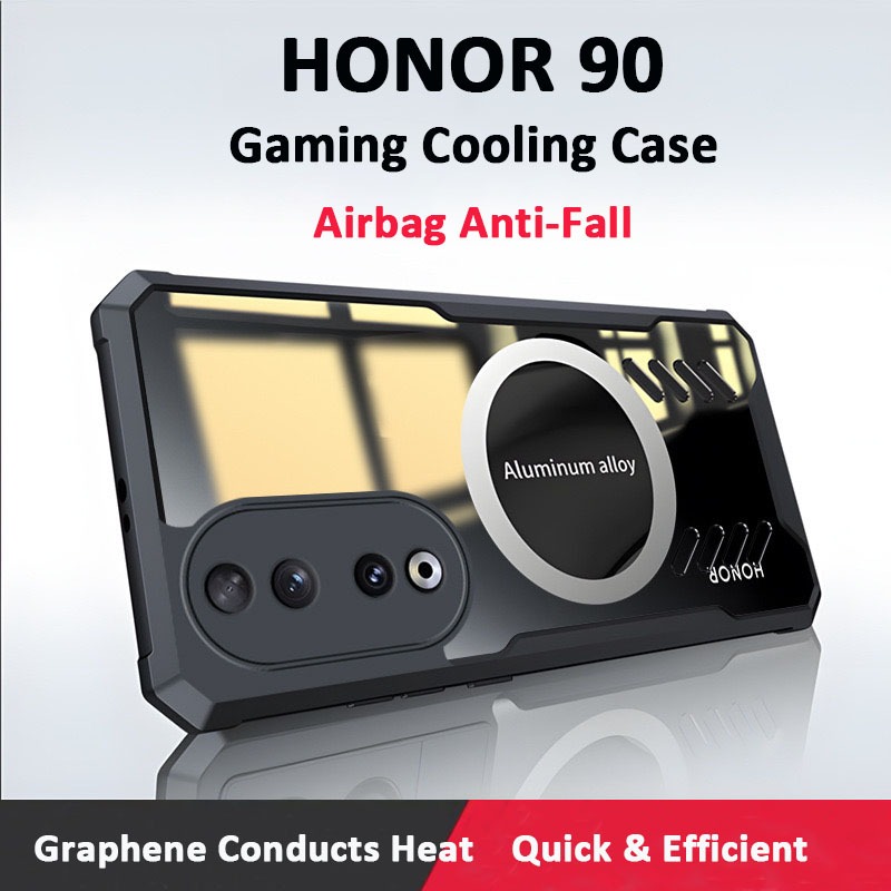 Heat Dissipation Cooling Fan Case For Honor 90 Honor 70 Magnetic Rugged ...