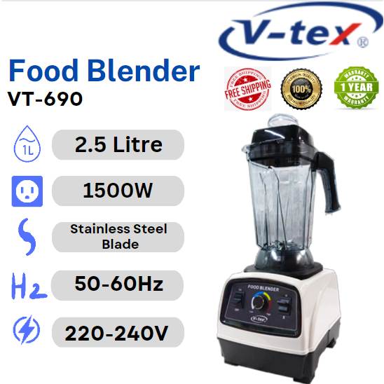 Blender, Food Blender, Ice blender, Pengisar Ais, Heavy Duty Blender, V ...